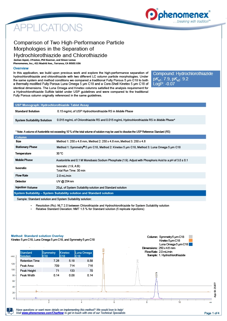 Pharmaceutical: Phenomenex