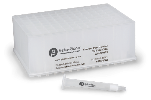 Beta-gone β-Glucuronidase Removal 96-well plates and tubes: Phenomenex