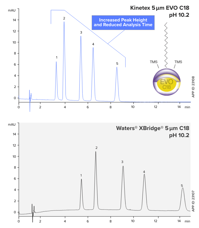 Kinetex Core-shell UHPLC Columns, HPLC columns and PREP LC Columns: Phenomenex